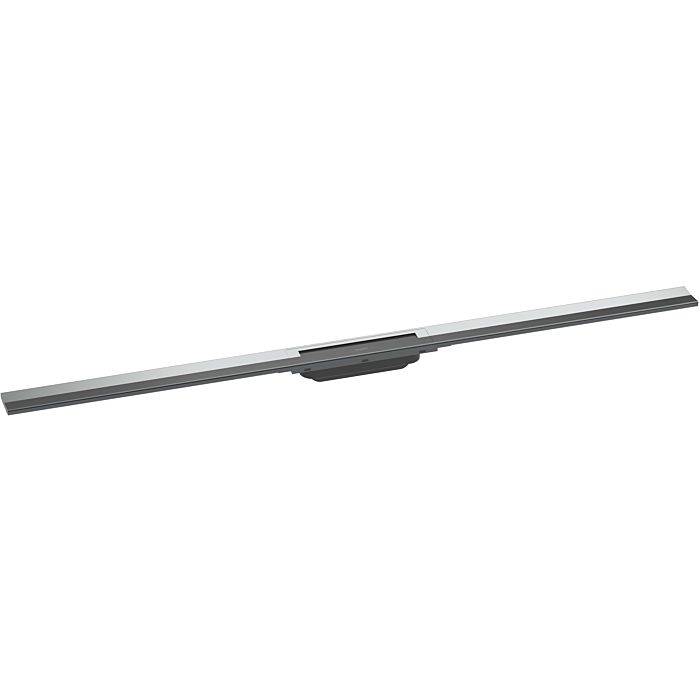 hansgrohe RainDrain Flex Duschrinne 56047000 120cm, Fertigset, kürzbar ...