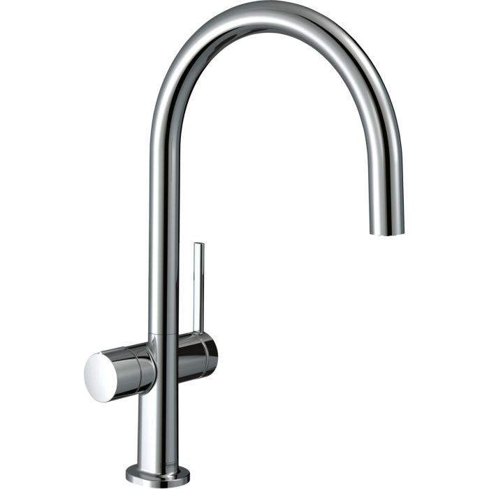 hansgrohe Talis M54 -220 kitchen faucet 72805000 device shut-off valve ...