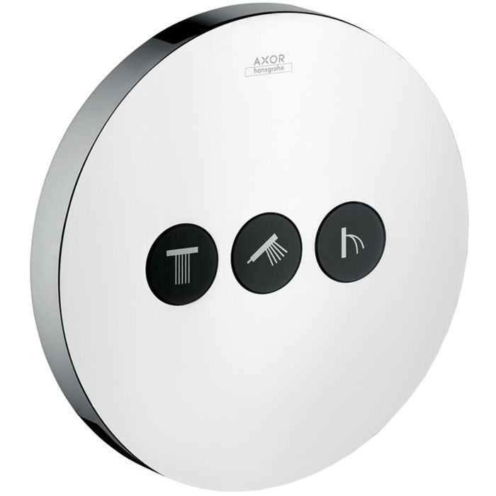 hansgrohe Axor ShowerSelect Round Ventil 36727000 Unterputz Ventil, 3 ...