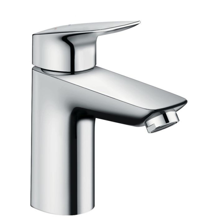 hansgrohe Logis Single lever basin mixer 71100000 chrome, pop-up waste set