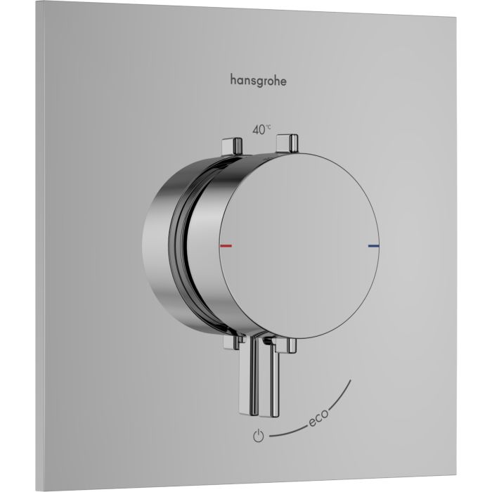 hansgrohe Ecostat Comfort E Thermostat 33710000 concealed, for 1 outlet ...