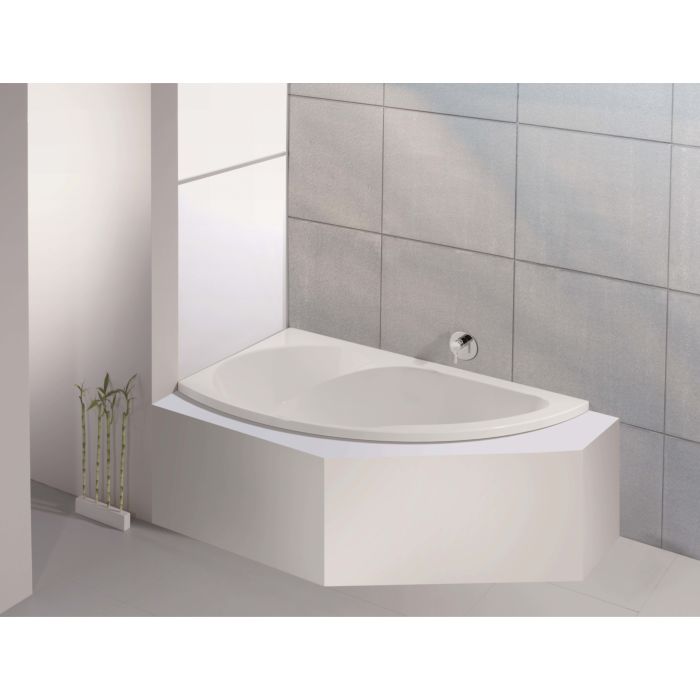 Hoesch Spectra corner bath 3657.010 1700 x 1000, left version, white