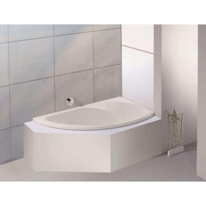 Hoesch Spectra Eck Badewanne 3660.010 170x100cm, rechte Ausführung ...