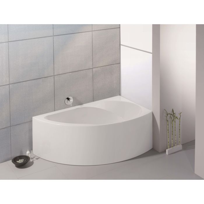 Hoesch Spectra Eck Badewanne 3661.010 weiß,170x100cm, Version rechts ...