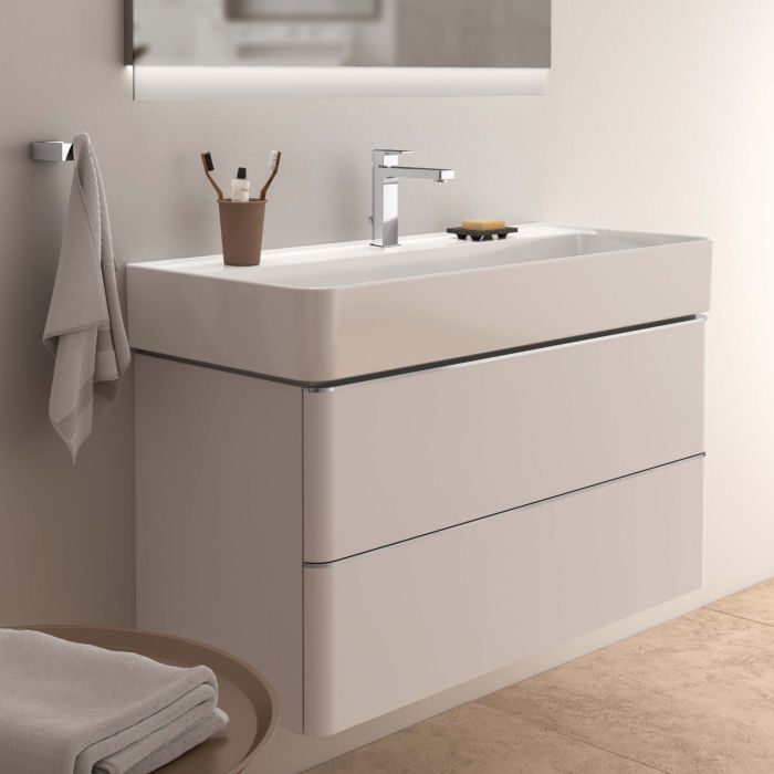 Ideal Standard Strada II Waschtisch T300201 mit Überlauf, 100 x 17 x 43 ...