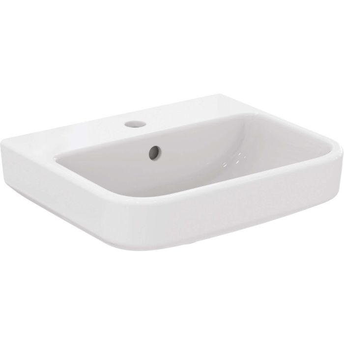 Ideal Standard i.life B Handwaschbecken T461001 mit Hahnloch und ...