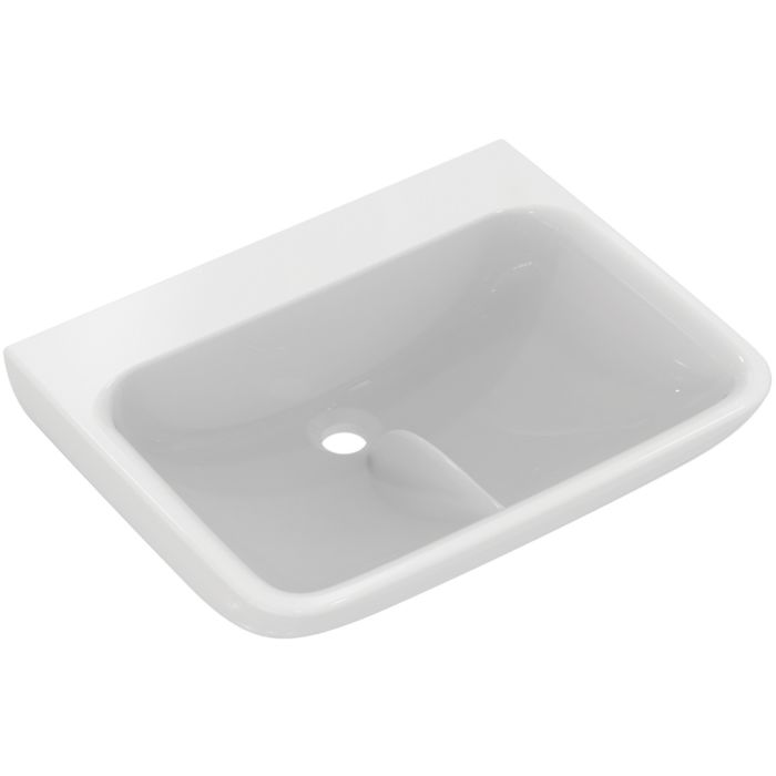 Ideal Standard Contour 21 Waschtisch E1726HY mit Finne, ohne Hahnloch ...