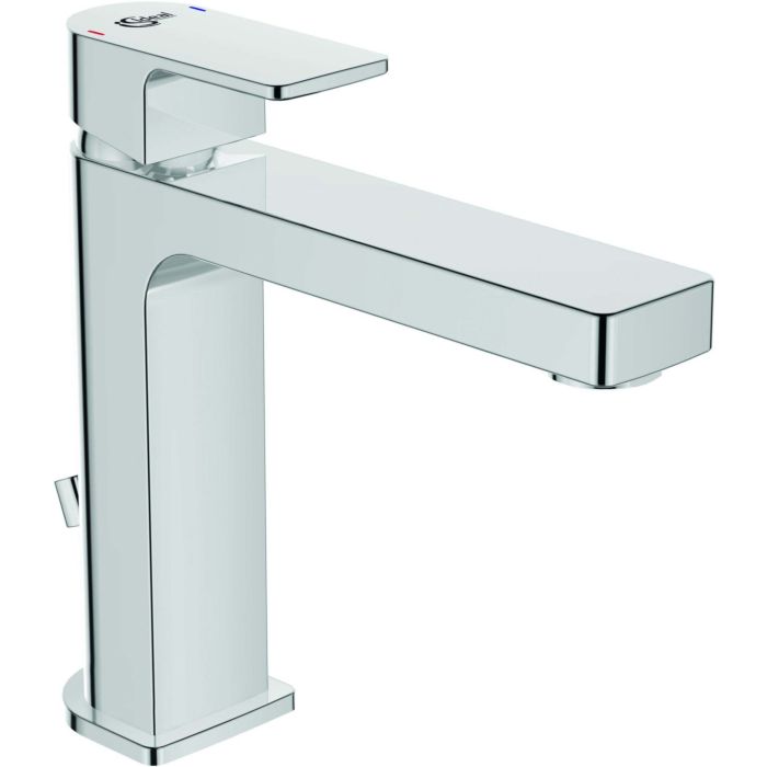 Ideal Standard Edge Slim basin mixer A7106AA chrome, with Ideal ...