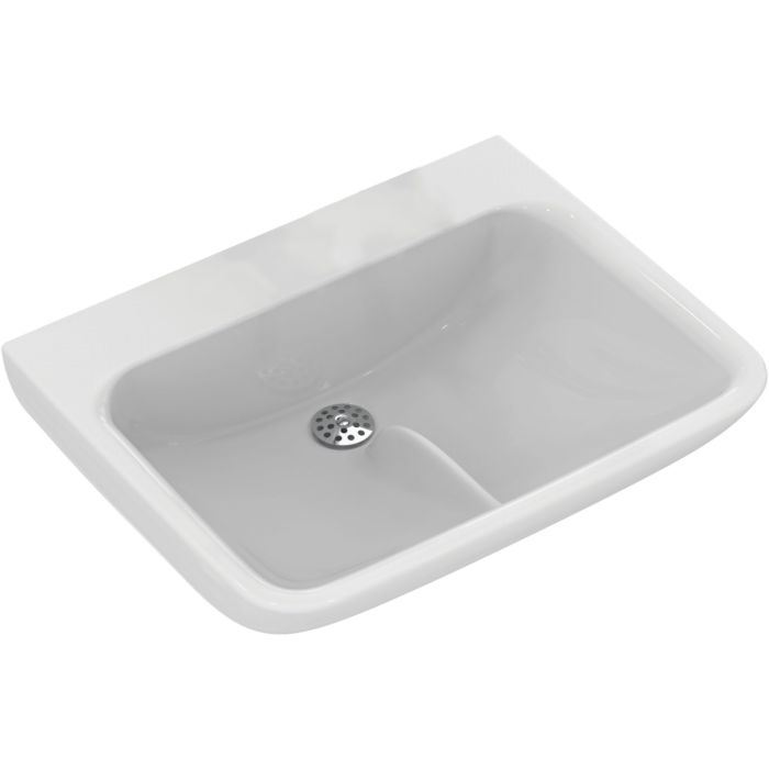 Ideal Standard Contour 21 Waschtisch E1603HY mit Finne, mit Hahnloch ...