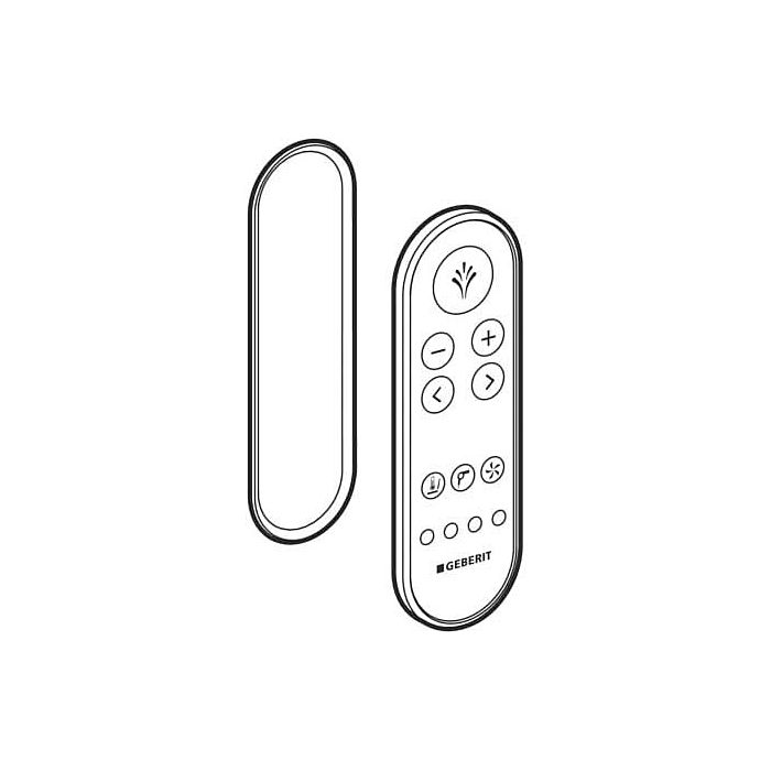 Geberit remote control 243531111 for Geberit AquaClean Tuma Comfort white