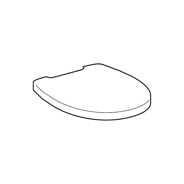 Geberit WC-Sitz 573065010 manhattan, mit Deckel, Scharniere verchromt ...