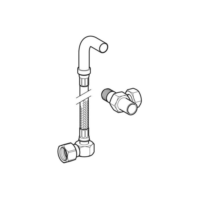 Geberit flushing hose for urinal control 599070000 type 500, Flurinal ...