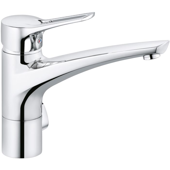 Kludi MX Küchenarmatur 399070562 Niederdruck, mit Geräteanschlussventil ...