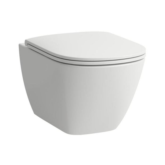 LAUFEN LUA Advanced Wand-Tiefspül-WC H8660800000001 36x52cm, rimless ...