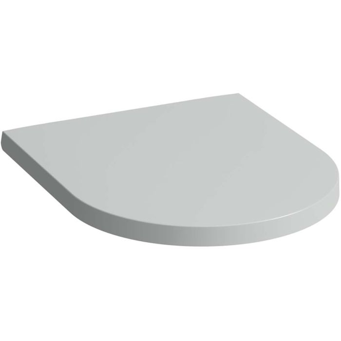 Laufen Kartell WC-Sitz H8913337590001 grau matt, mit abnehmbarem Deckel ...