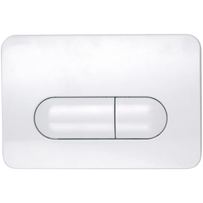 Mepa MEPAspace Betätigungsplatte 420851 für UP-Spülkasten B21, weiß, 2 ...