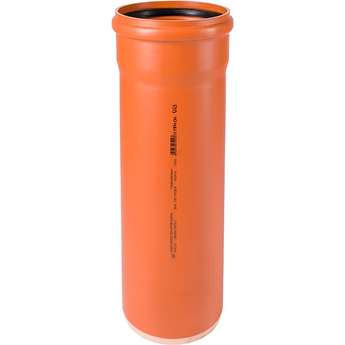 Ostendorf Kg KG Pipe SN 4 Coex 223000 DN/OD 200 x 4.9 mm, 500 mm, with ...