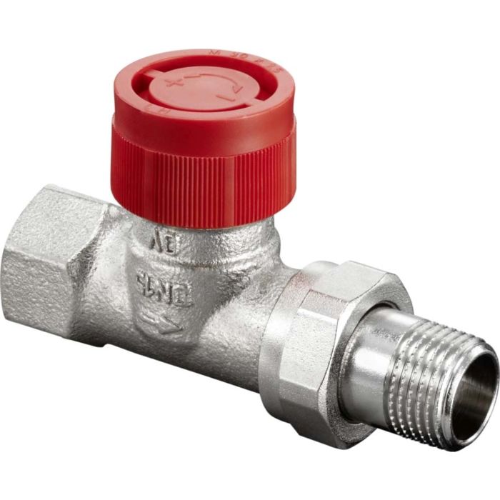 Oventrop series AF thermostatic valve 1180703 DN 10, straight, fine ...