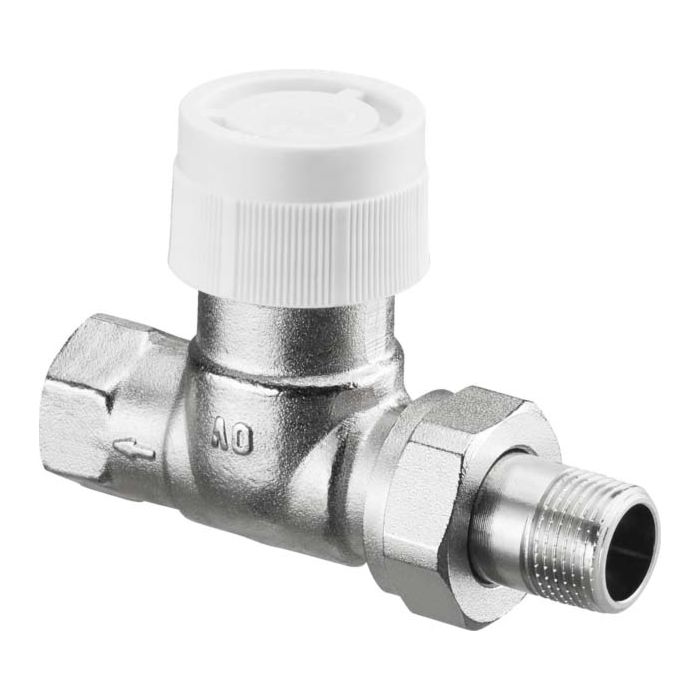 Oventrop series AV 9 return thermostatic valve 1183893 DN 10, straight ...