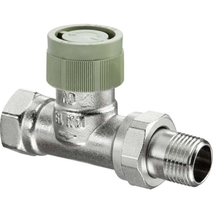 Oventrop Baureihe ADV 9 Thermostatventil 1188466 Messing vernickelt, DN ...