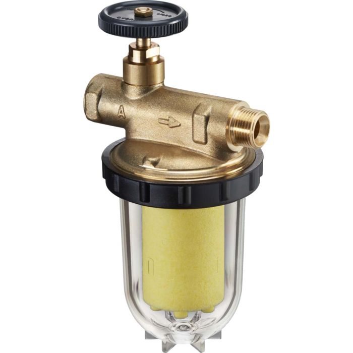 Oventrop Einstrang Heizölfilter Oilpur 3/8" 2123561 mit Siku-Einsatz ...