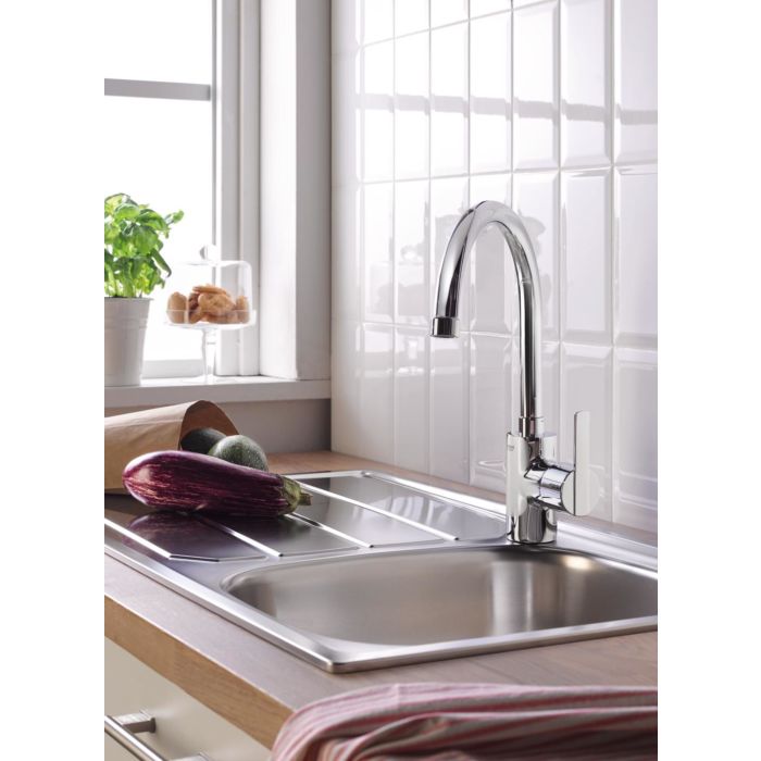 Grohe Feel kitchen faucet 32671002 chrome, pull-out spout