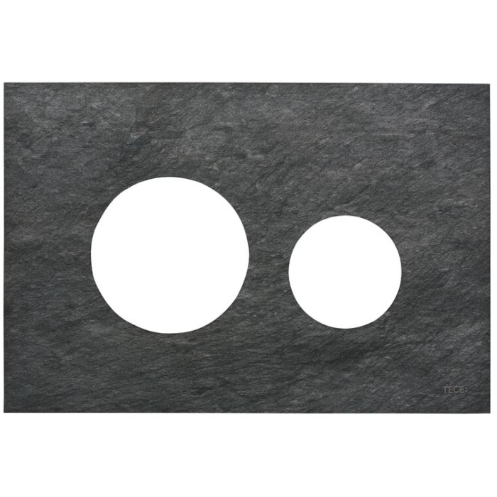 TECEloop Blende für WC-Betätigungsplatte 9240675 Steinplatte Schiefer