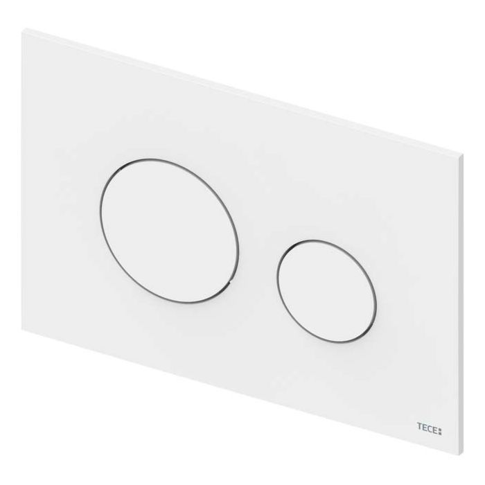 TECE TECEloop WC-Betätigungsplatte 9240924 schwarz, Kunststoff, für 2-Mengentechnik