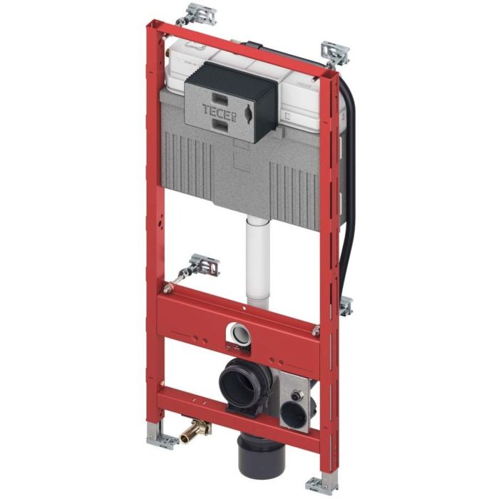 TECE TECEprofil WC-Modul 9300344 BH 980 mm, mit Spülkasten, Betätigung vorn/oben