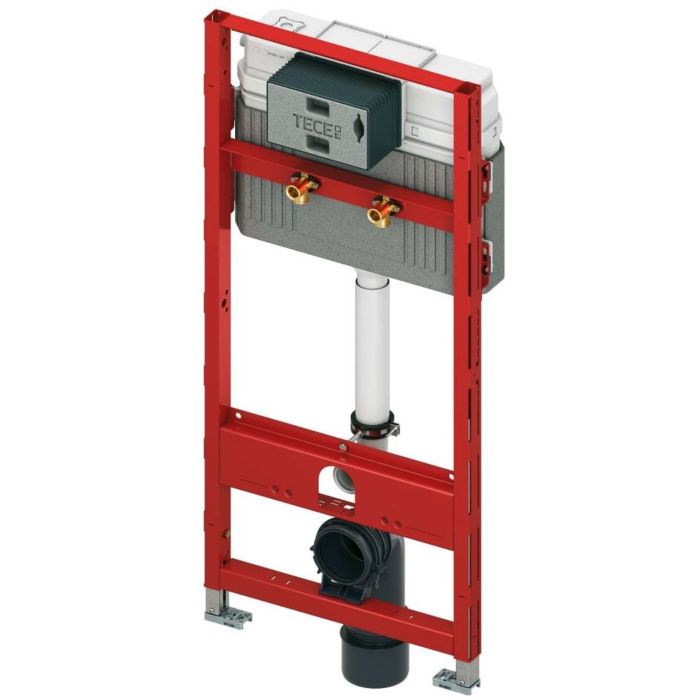 TECE TECEprofil WC-Modul 9300366 BH 1340 mm, mit Spülkasten, Anschluss für Wandarmatur