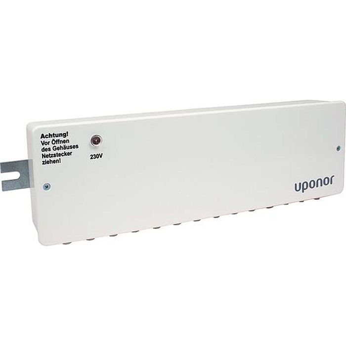 Uponor Base control module 1058426 white, 230 V, 6 channels