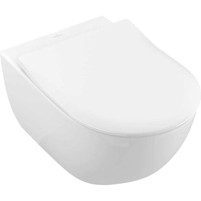 Villeroy & Boch Subway 2.0 wall-hung WC 5614R0R1 rimless, white ...