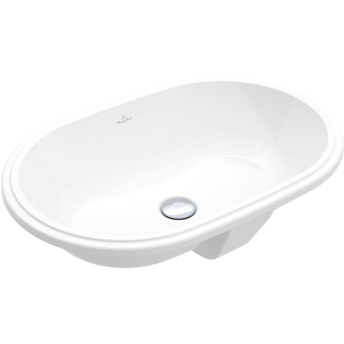 Villeroy and Boch Architectura MetalRim sink 5A7660R1 57x37.5cm, oval ...