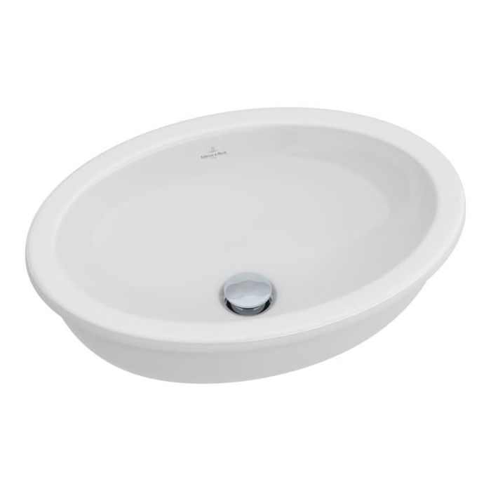 Villeroy & Boch Einbauwaschtisch Loop & Friends 57 x 40,5 cm, weiss ...