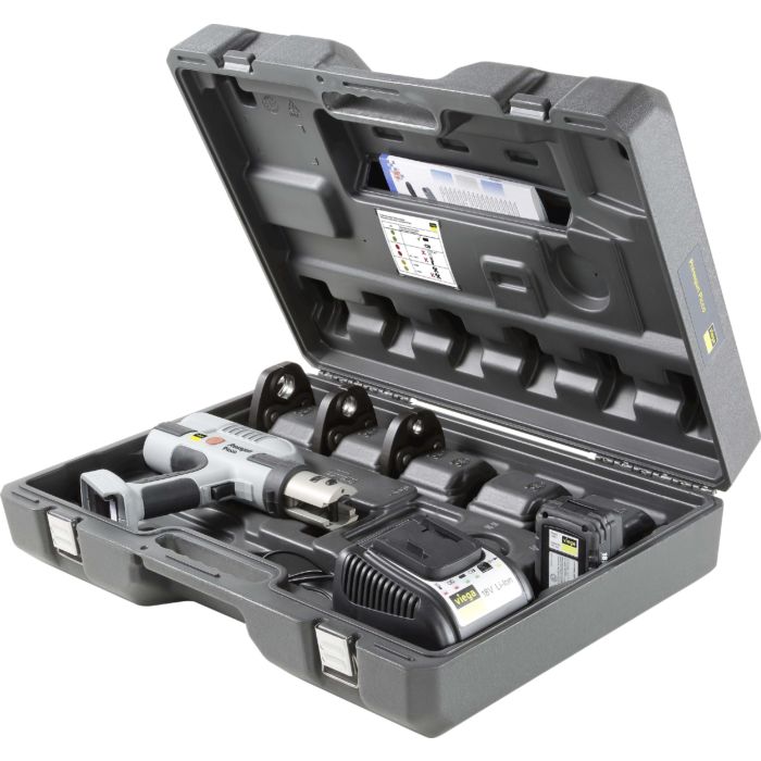 Viega Pressgun Picco Presswerkzeug 735456 mit Akku, mit Pressbacken 15 ...