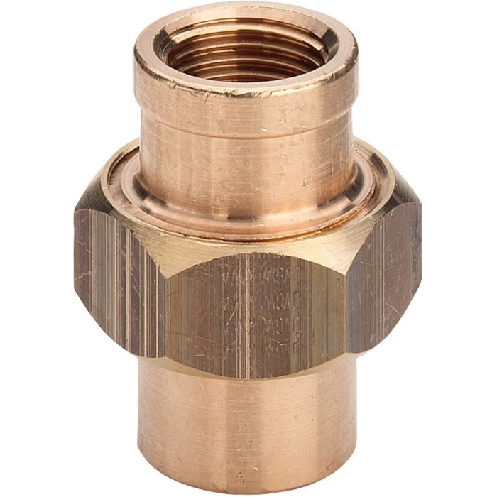 Viega Rohrverschraubung 446949 Rp 3/4, Rotguss, konisch dichtend