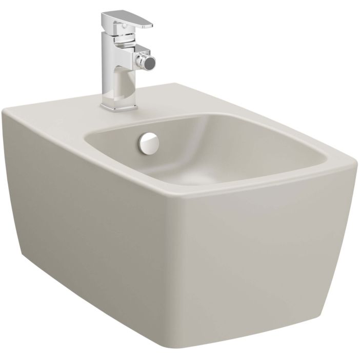 Vitra Metropole wall Bidet 5675B020-1046 36x56cm, overflow, 2000 tap ...