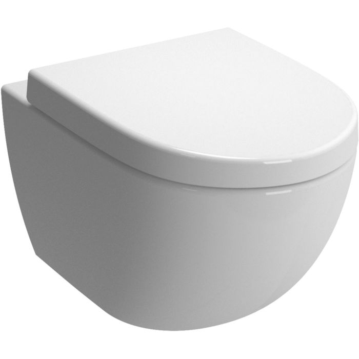 Vitra Sento wall washdown WC 4448B003-0075 36.5x54cm, with concealed ...