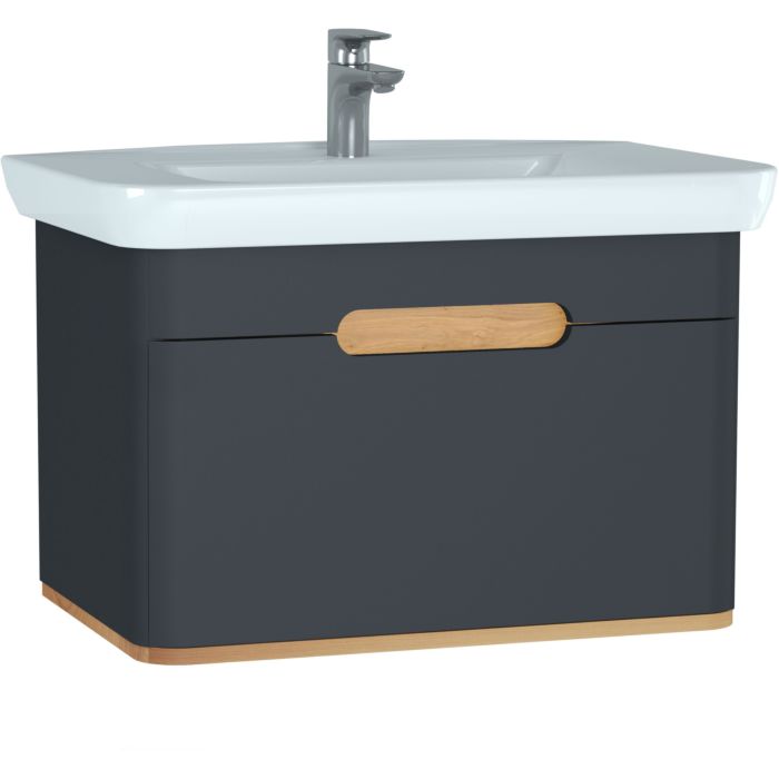 Vitra Sento Vitra Sento 60819 78 x 48.5 x 50 cm, anthracite matt, decor ...