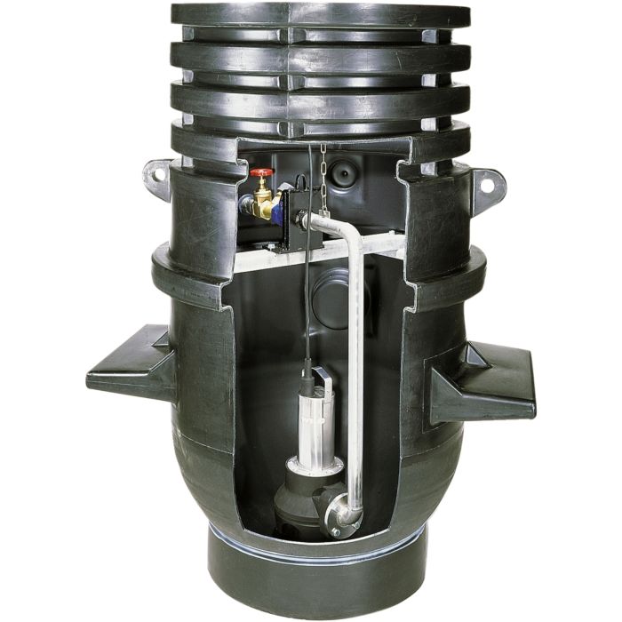 Wilo DrainLift Schachtpumpstation 2506432 WS 1100 E/TP 50, FIT/PRO V05 ...